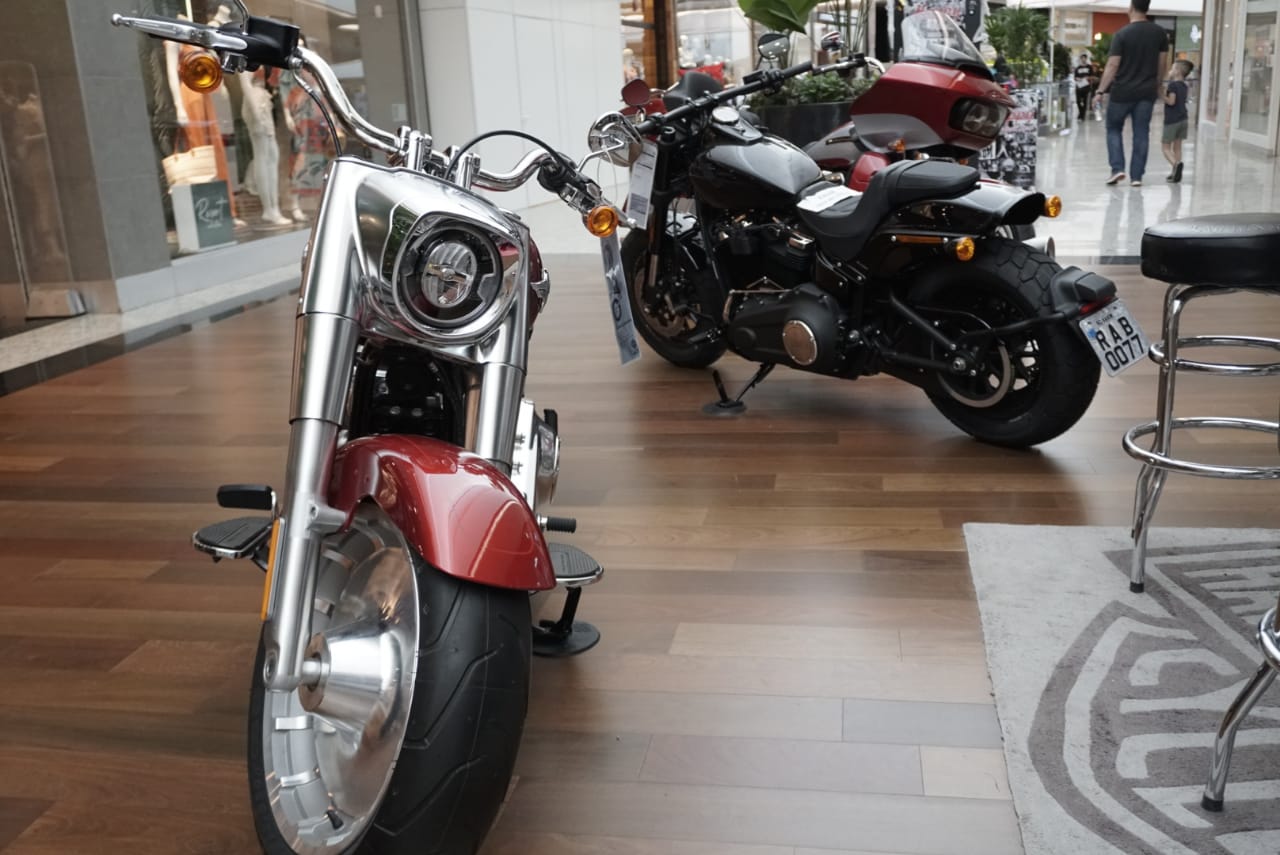 Harley-Davidson apresenta exposição de motos no Shopping Pátio Chapecó ...